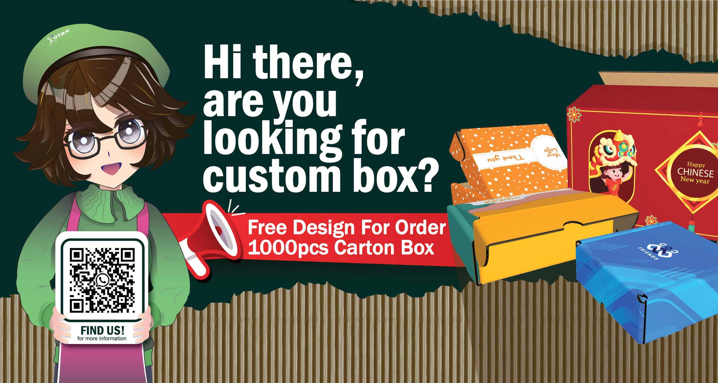 Kotak – Kotak - Common & Customizable Carton