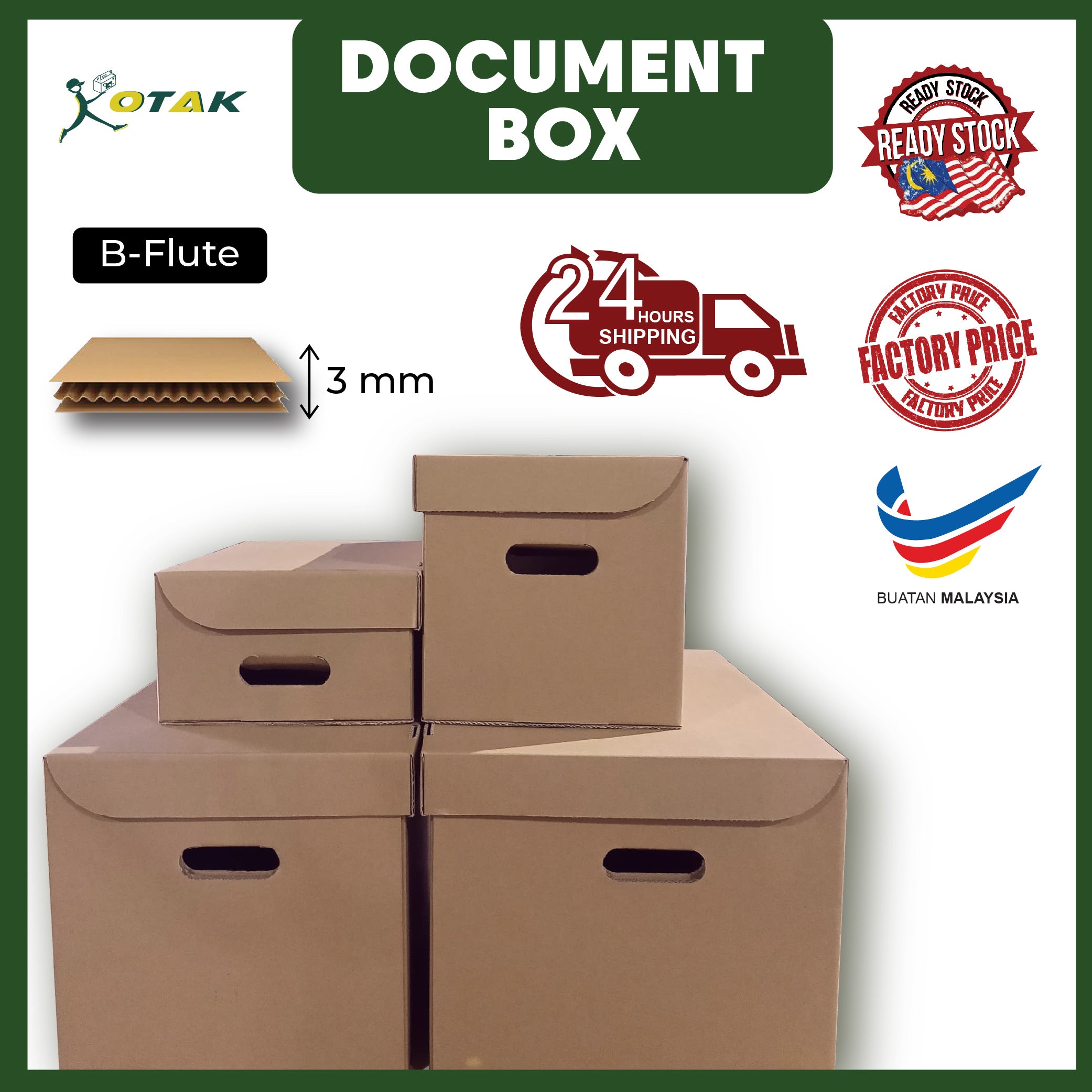 Storage Box / Document Box / Packaging / Shipping / Online Website ...
